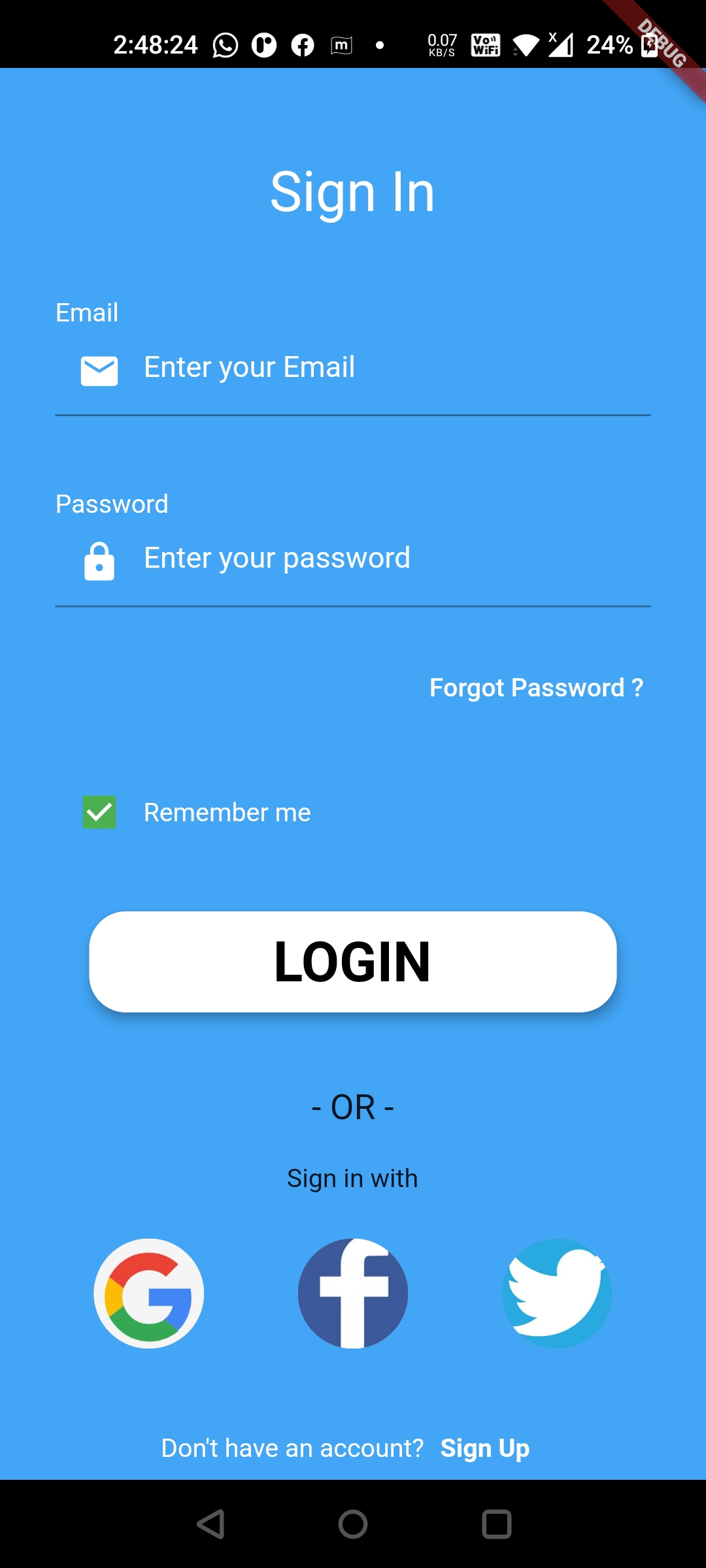 GitHub - HarshRathi2511/loginScreen_ui: Login UI using flutter