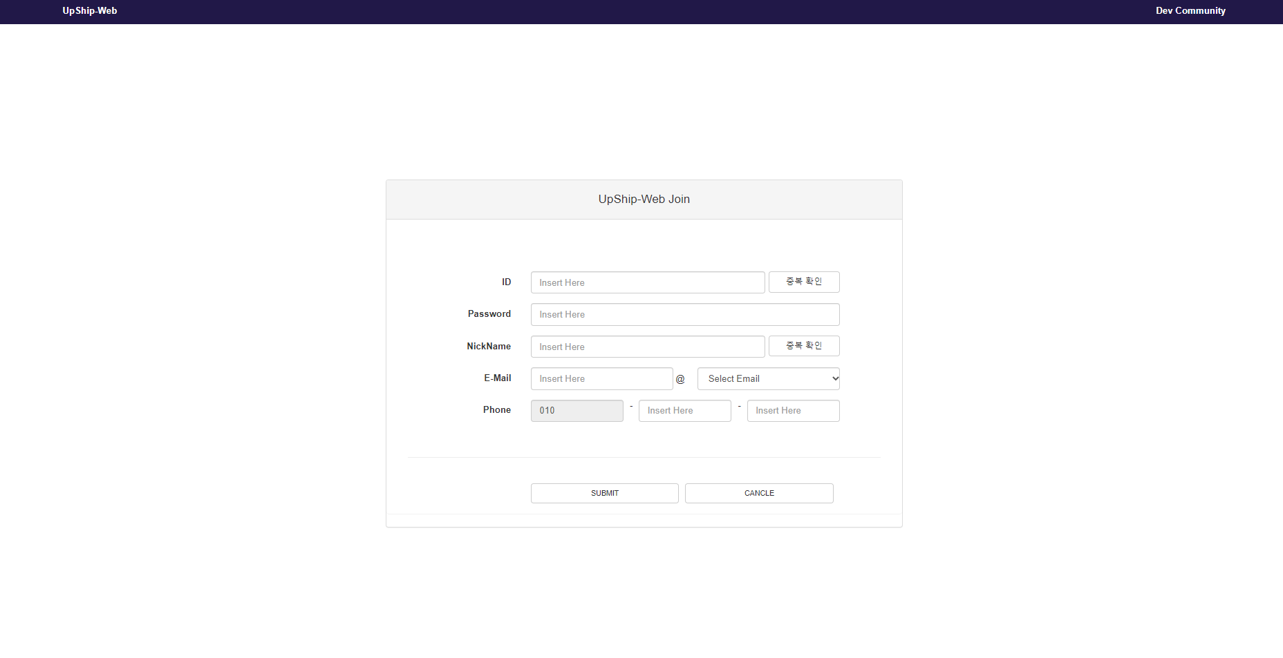 GitHub - upship-kim/Project_Spring-WebBoard: 개발 관련 커뮤니티