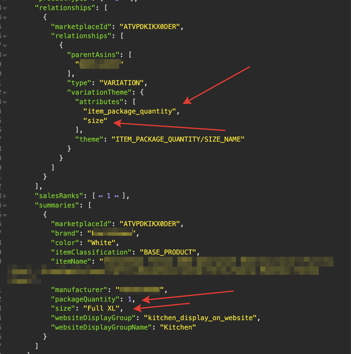 How To Properly Get Variations Data From Searchcatalogitems 2022 04 01 · Issue 3009 · Amzn