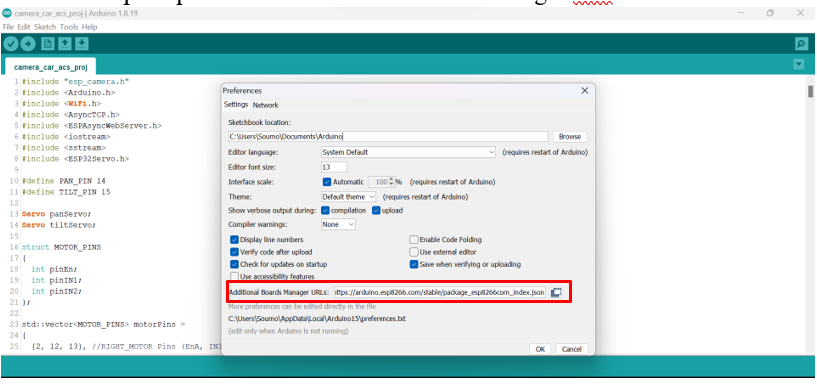 GitHub - s0um0r0y/Camera-survelliance-car: The objective of the project was to make a camera ...