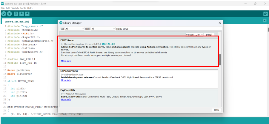 GitHub - s0um0r0y/Camera-survelliance-car: The objective of the project ...