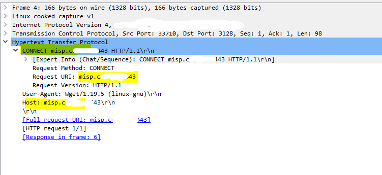 Bug: If you use a Proxy the "Host:" part inside the HTTP Header is set to proxy.host value ...