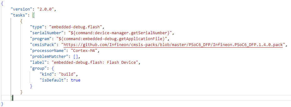 Extension ignores "default" field of pdcs file for selection of flash algorithms · Issue #8 ...