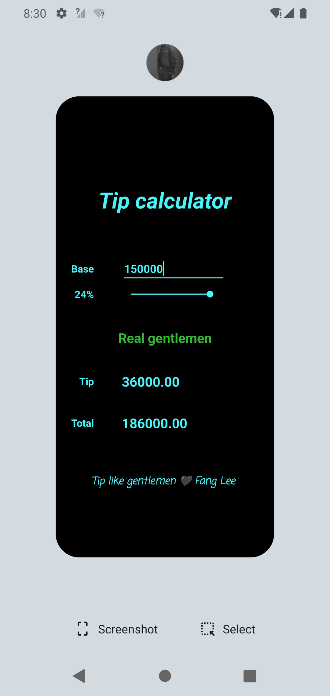 GitHub - FangLee2003/Tippi-tip-like-gentlemen: Tip calculator (Android app)