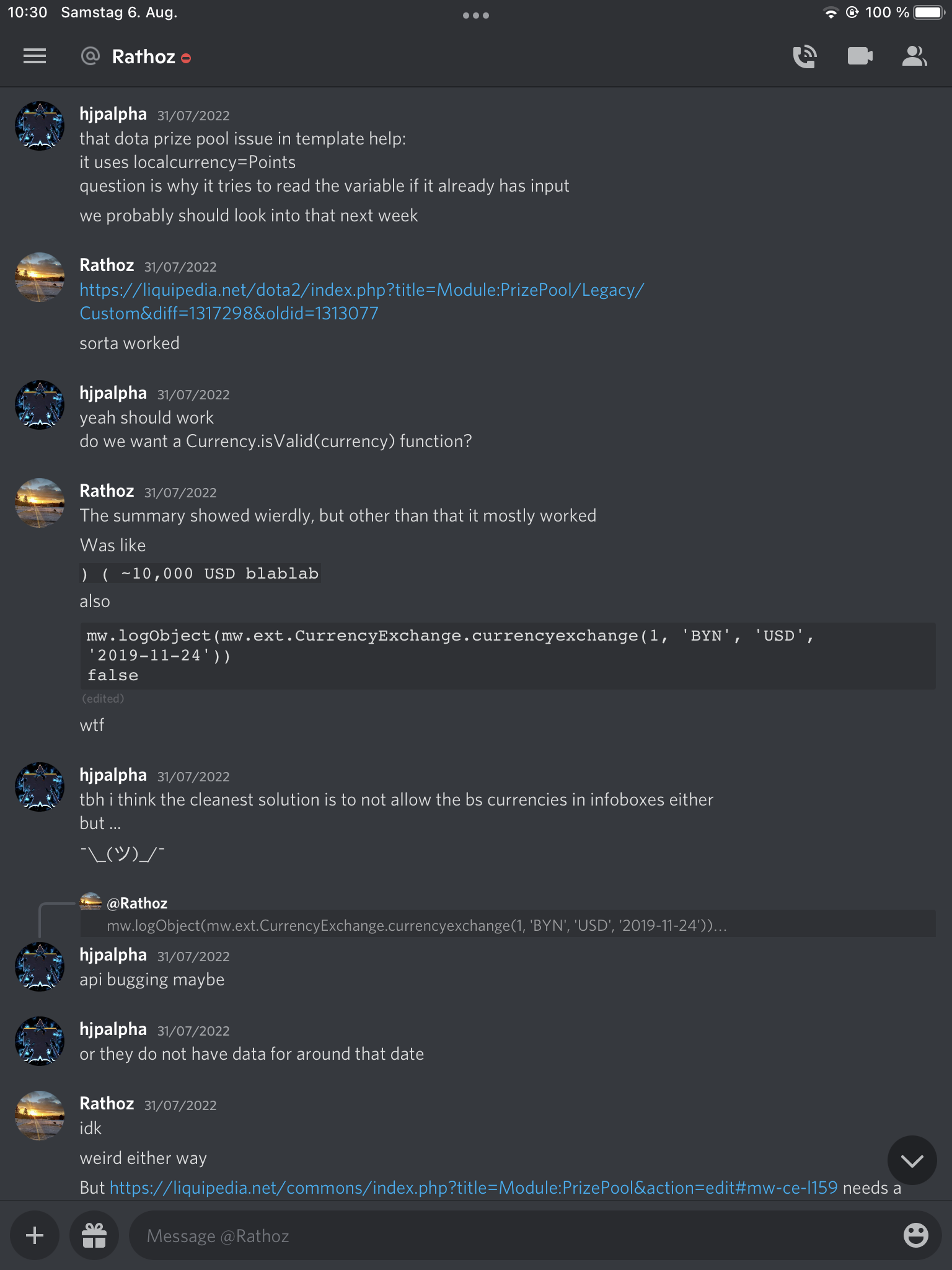 PP: retrieve currency rate vars · Issue #1631 · Liquipedia/Lua-Modules · GitHub