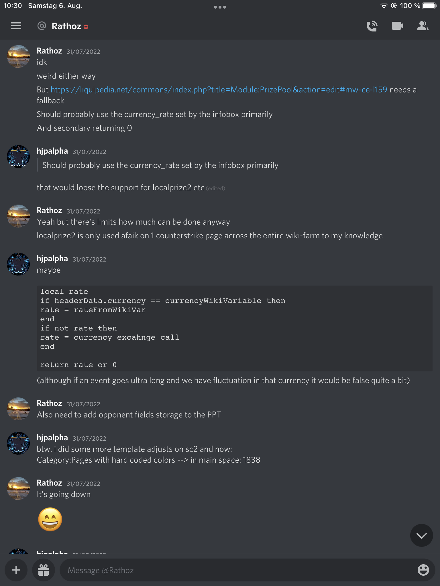 PP: retrieve currency rate vars · Issue #1631 · Liquipedia/Lua-Modules ...