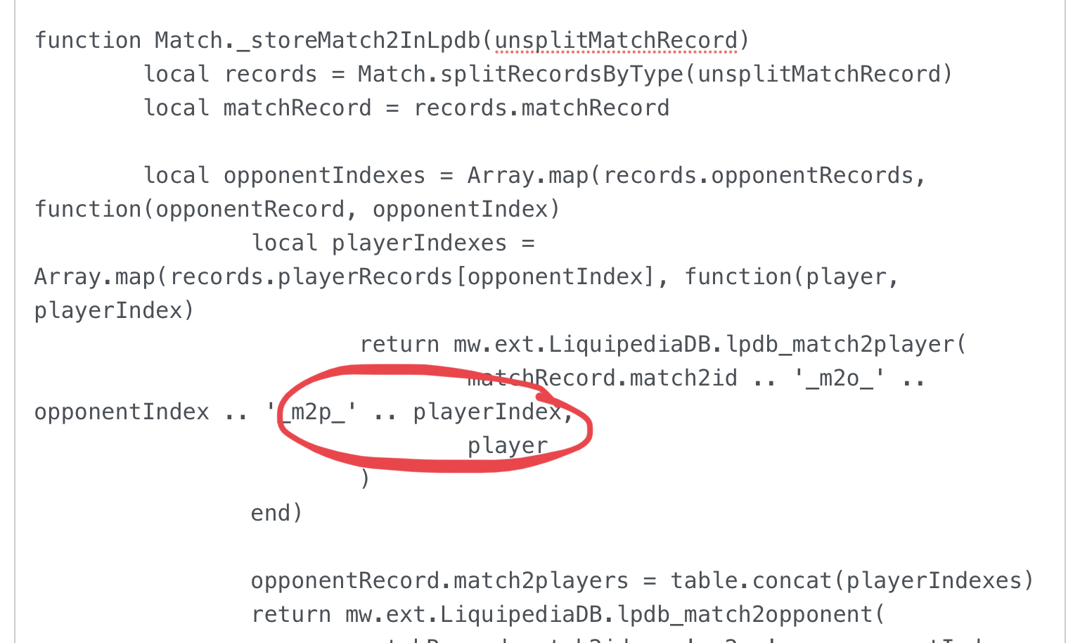 LPDB match2 bug when attaching players to opponent · Issue #2882 · Liquipedia/Lua-Modules · GitHub