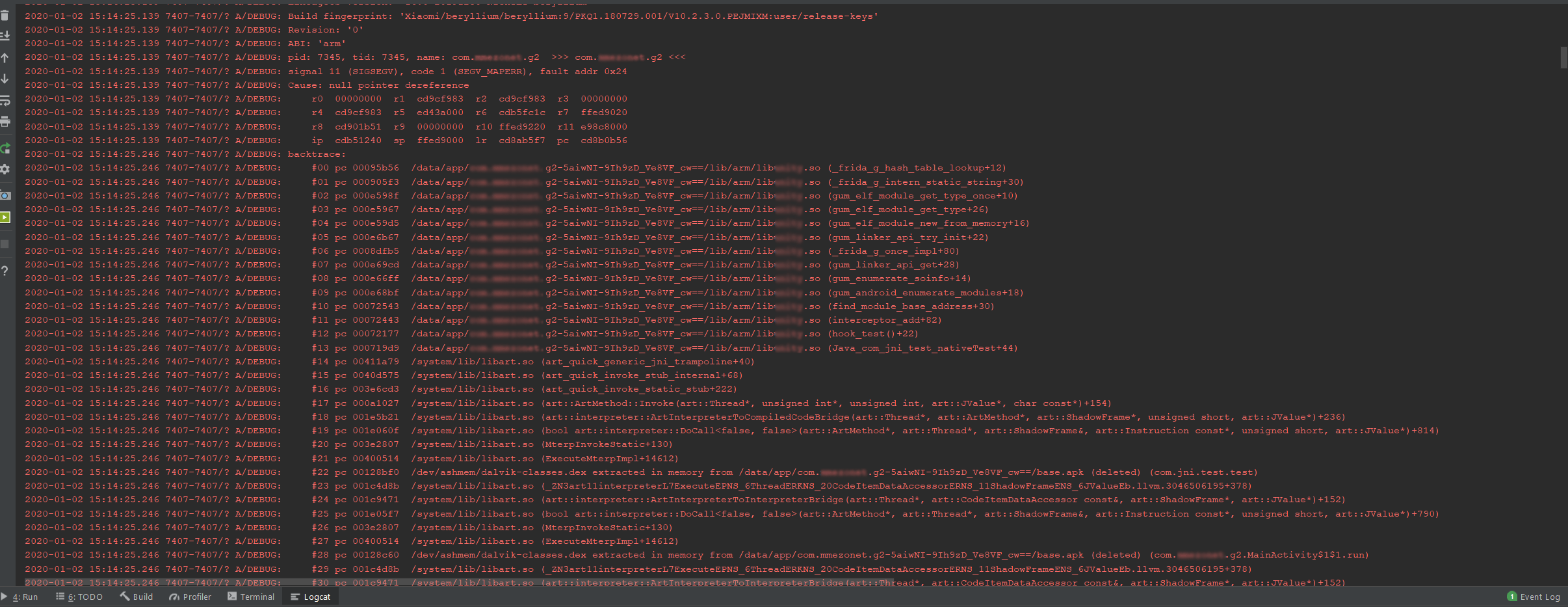 error when getting a module base address. · Issue #390 · frida/frida ...
