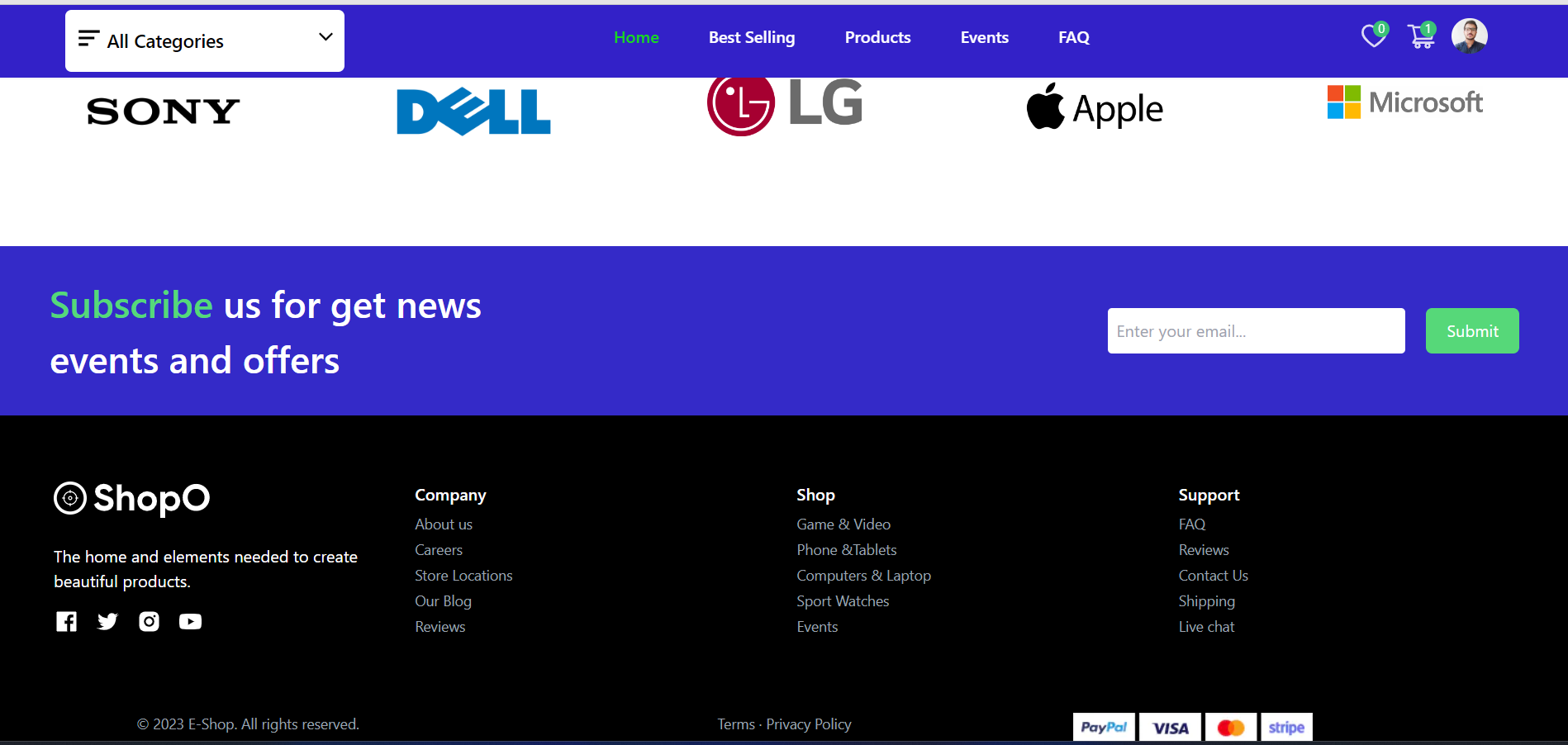 GitHub - Dinesh10001/E-Shop: Multi vendor E-commerce website developed ...