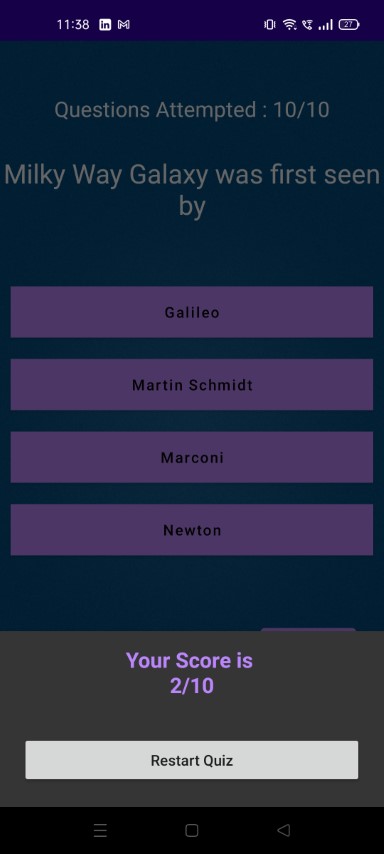 GitHub - Prafulla-Parsai/Quiz-Application: This is a quiz application ...