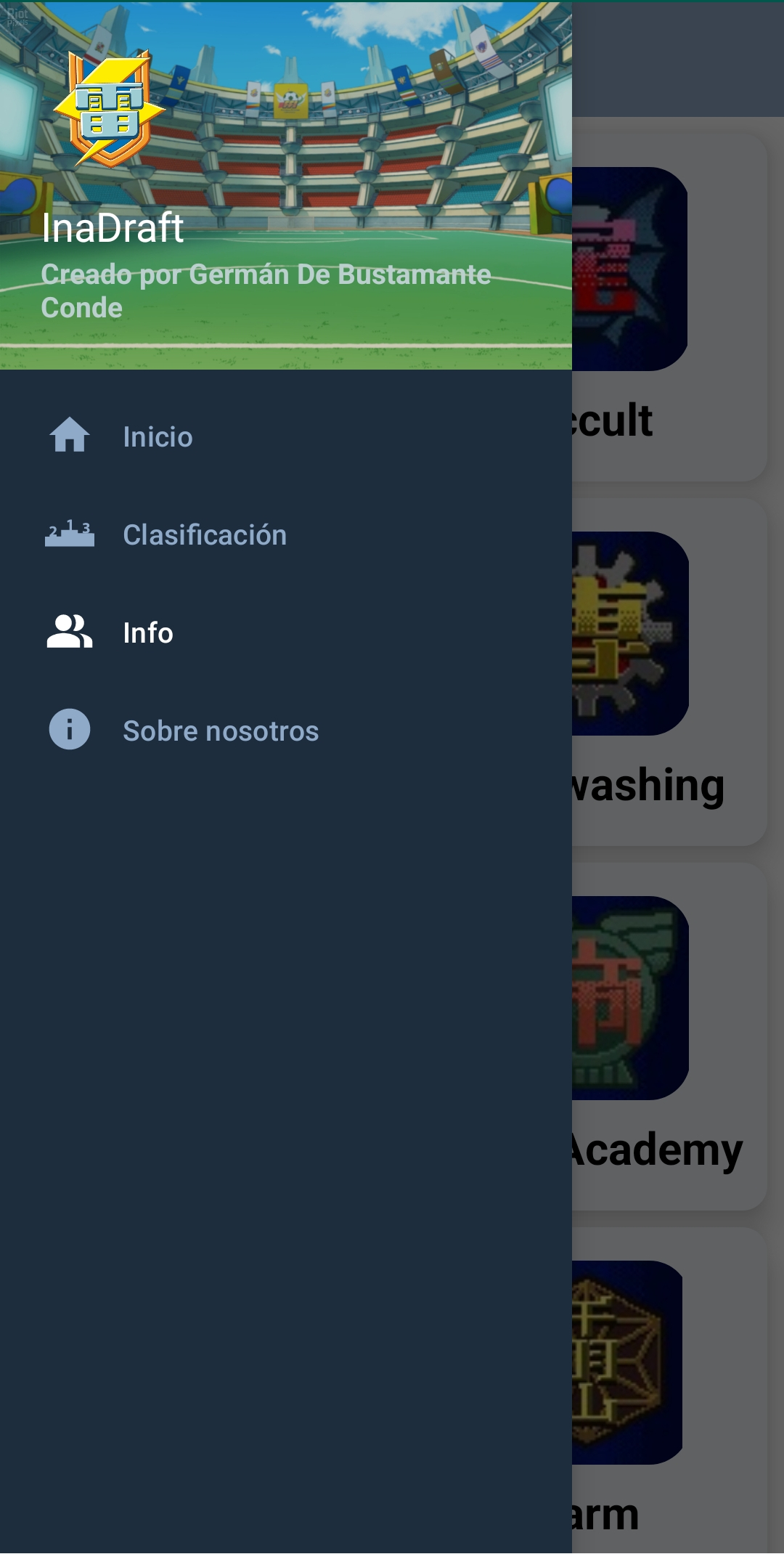 GitHub - GermanBustamante/InaDraft: Aplicacion Android basado en el modo de juego FutDraft con ...