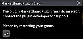 Crash Market board · Issue #781 · goatcorp/DalamudPlugins · GitHub