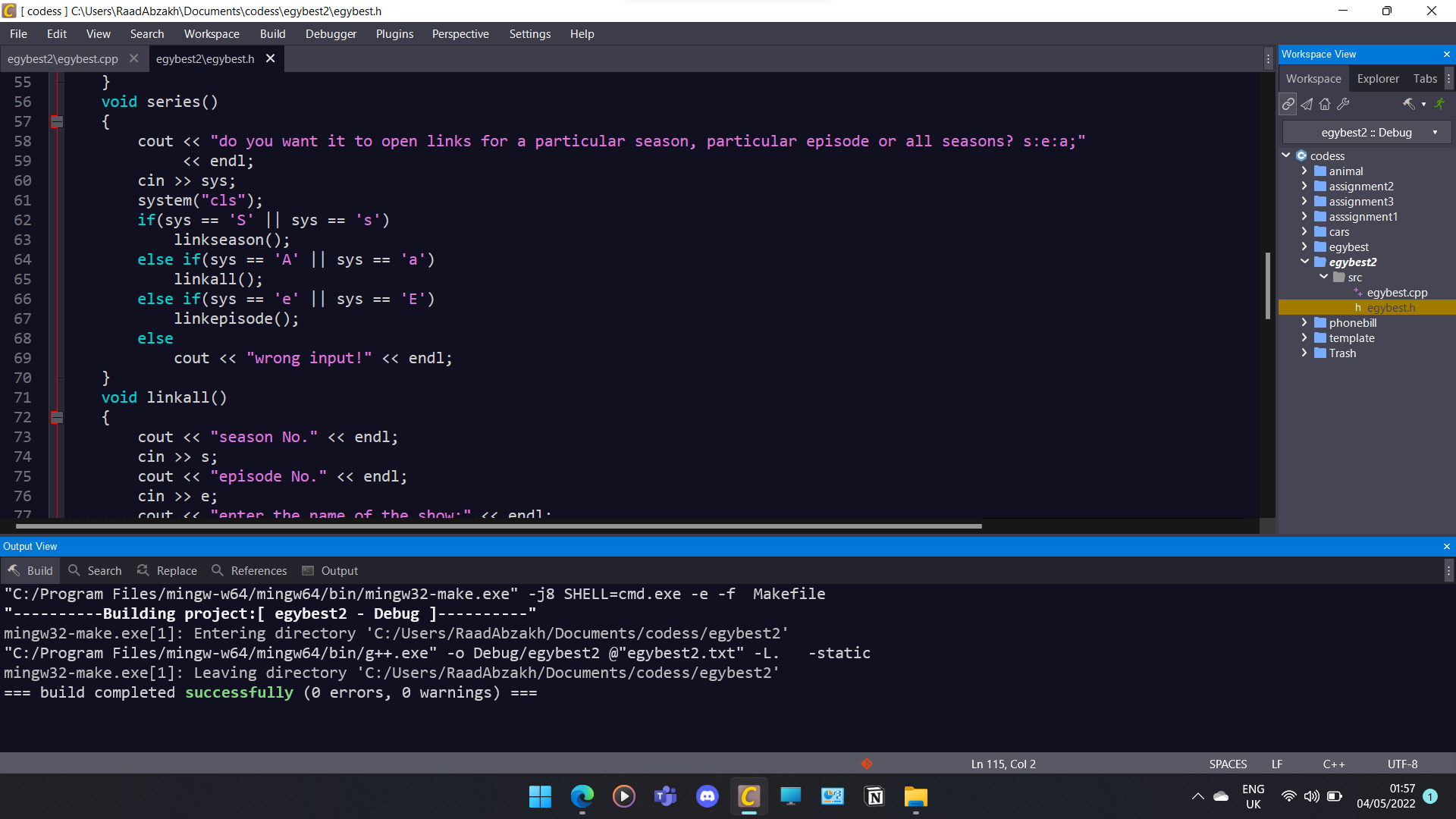 color issues · Issue #2991 · eranif/codelite · GitHub