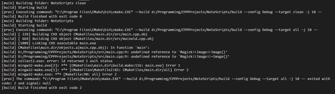 Linker Errors when I try to include imagemagick in my project on windows 11? · ImageMagick ...