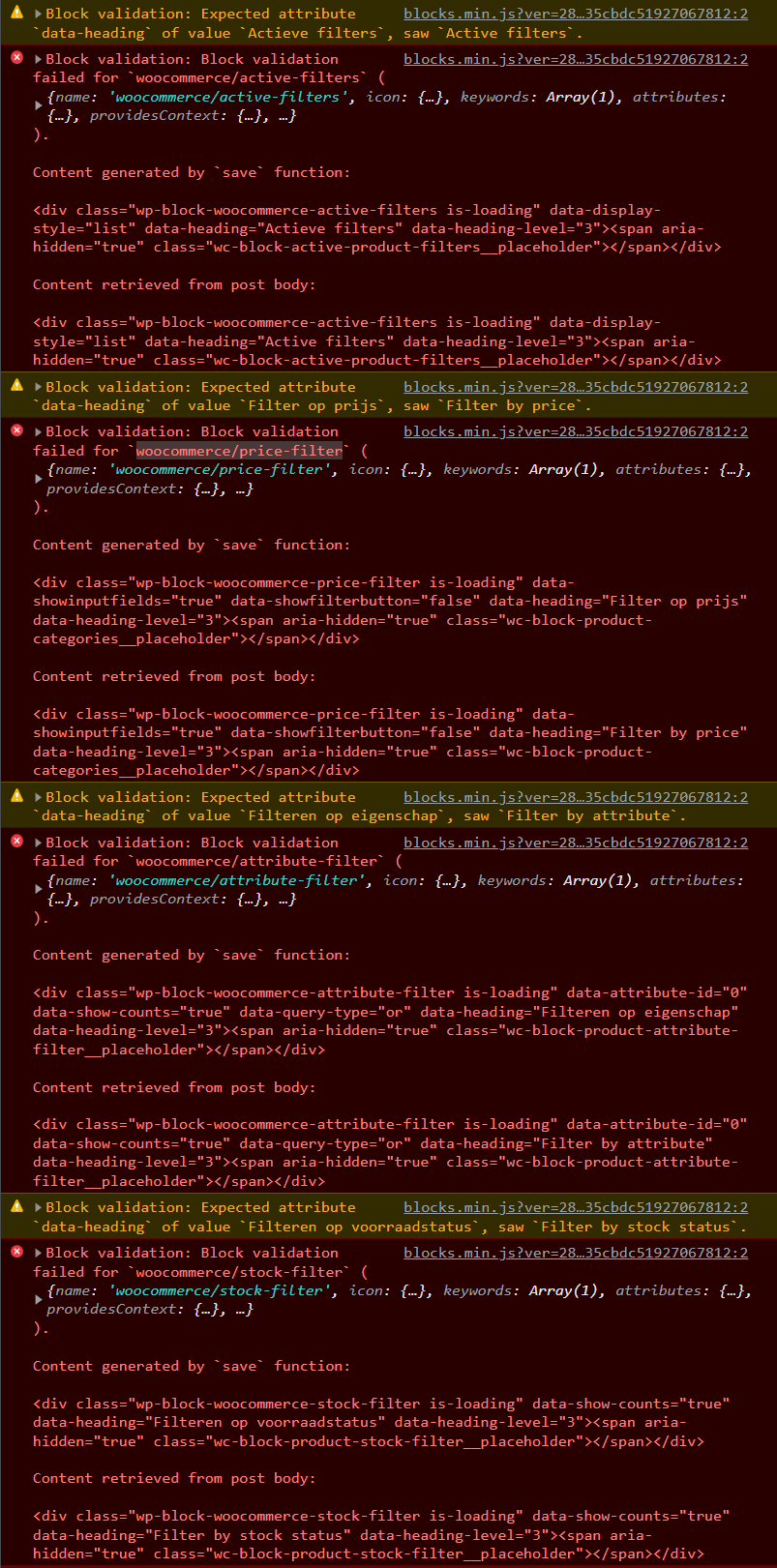 Block Validation Failed After Update On Blocks With Translatable Content Within Data Attributes