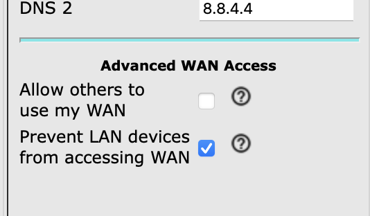 LAN Client not getting router from DHCP when "prevent WAN access" is enabled · Issue #474 ...