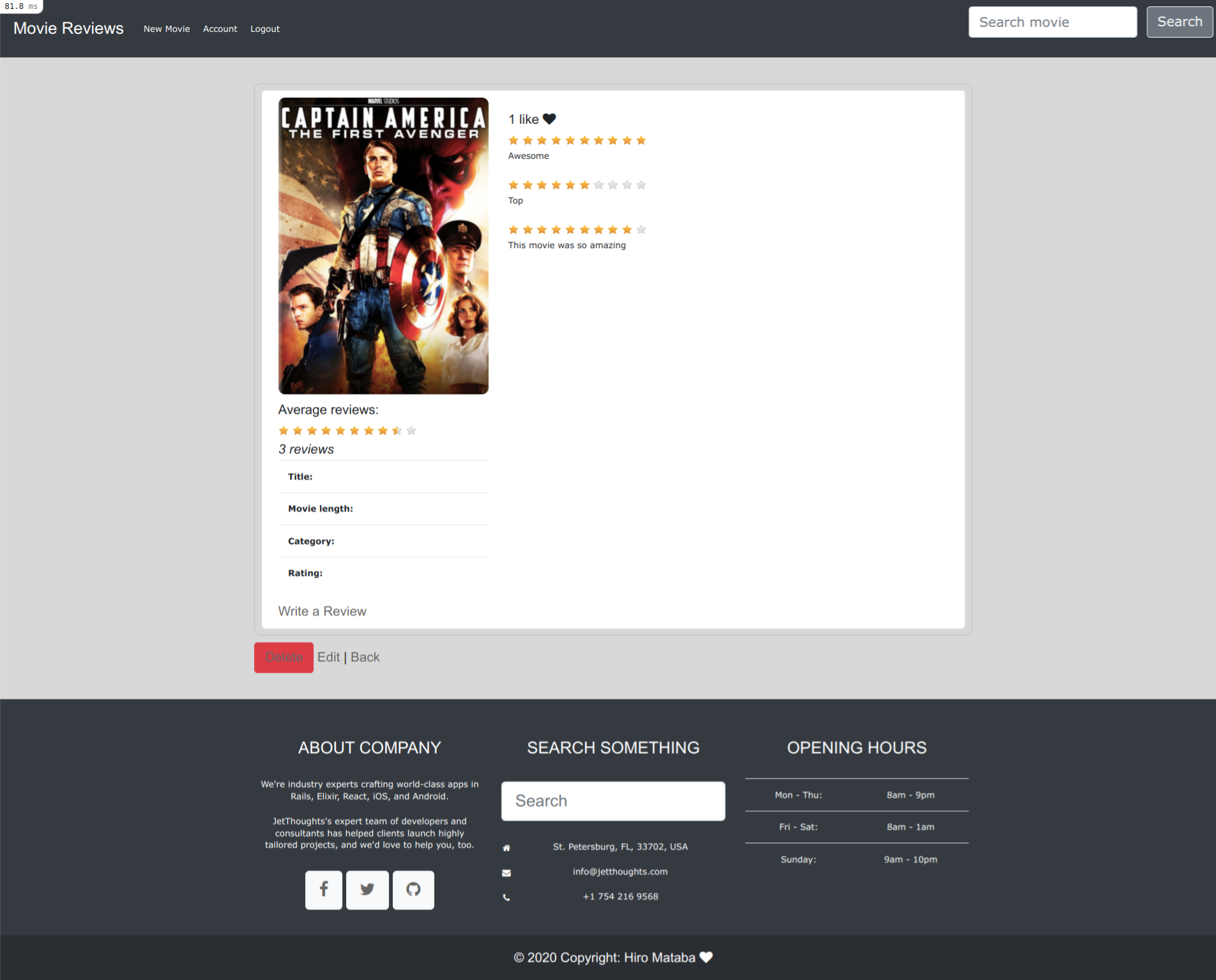 GitHub - hiromataba/Movies-app: This is a movie application that give ...