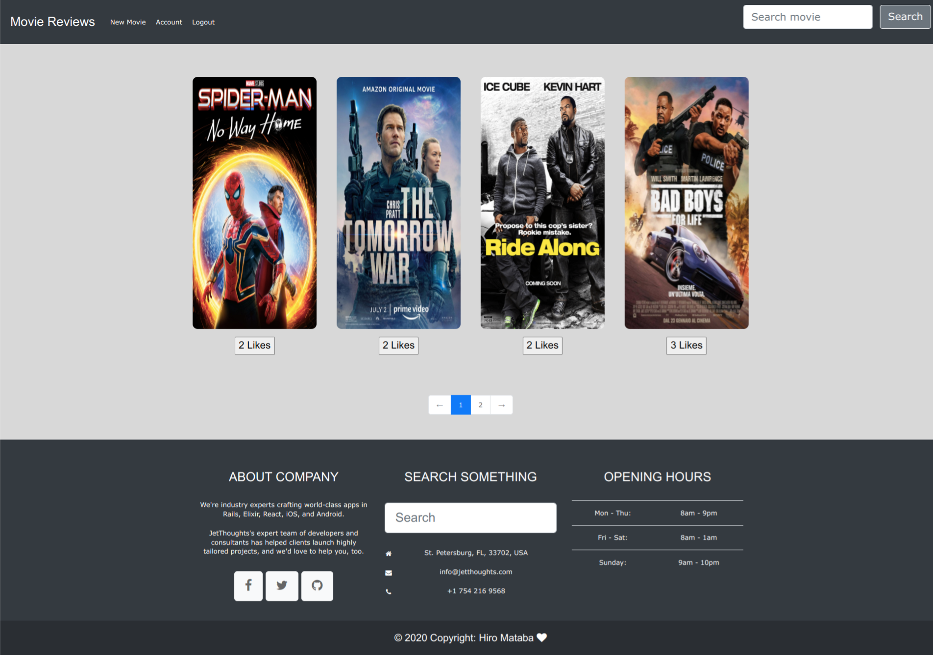 GitHub - hiromataba/Movies-app: This is a movie application that give ...
