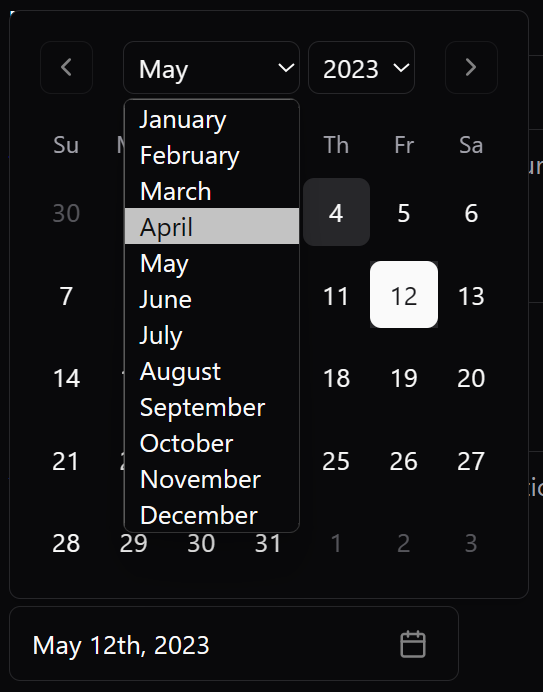 Datepicker: There no way to select year. If we have enter our birth date just click click click ...