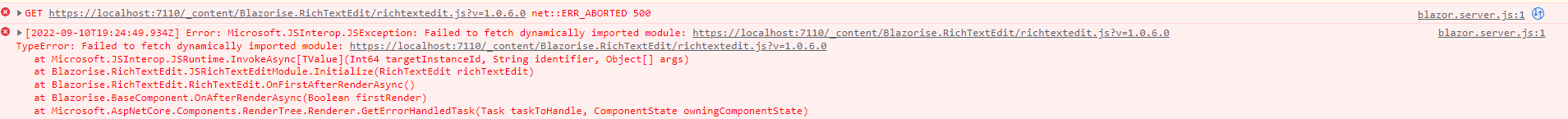 Can't find Blazorise scripts for initial setup · Issue #4095 · Megabit/Blazorise · GitHub