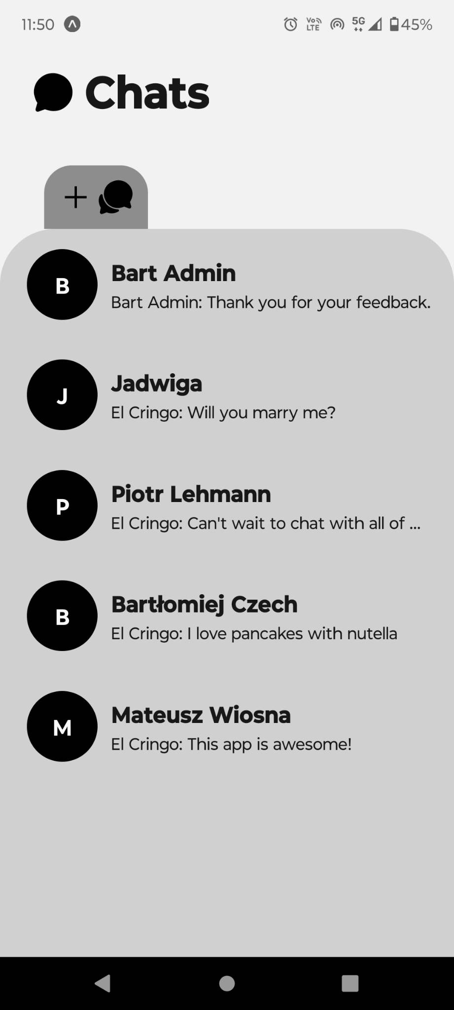 GitHub - PiotrLehmann/GigaChat: MERN Stack chat application with real time messages for High ...