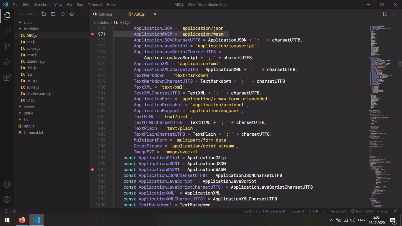 Add Wasm In Mime Types · Issue 119 · Zhmushanabc · Github 