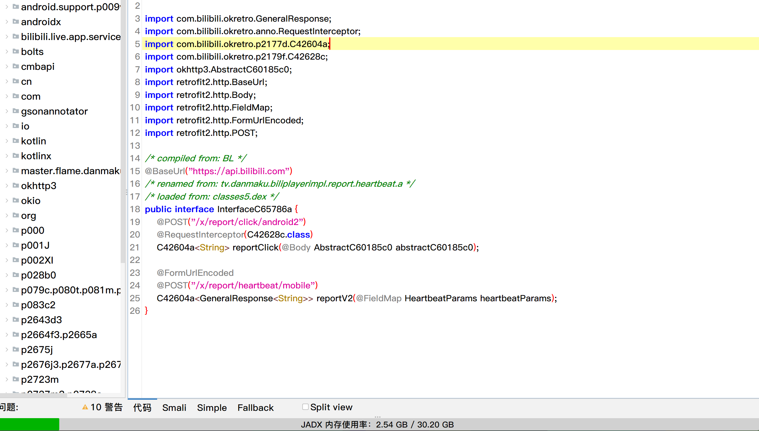 Feature Gpu Has Been Used 99 By Jadx Gui 147 · Issue 1986 · Skylotjadx · Github