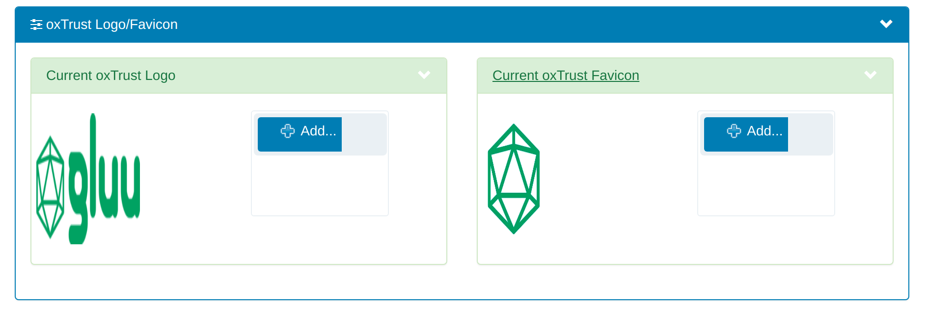 Logo and favicon customization in oxTrust · Issue #1712 · GluuFederation/oxTrust · GitHub