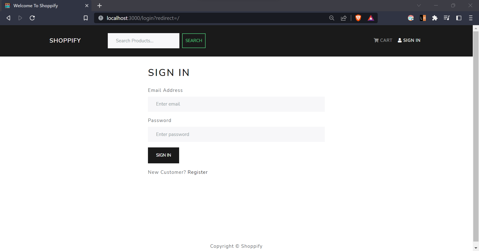 GitHub - Adi2209/Shoppify: Shoppify : E-Commerce Web Application