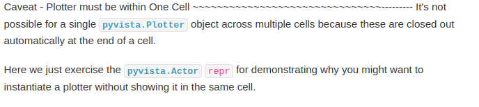 Fix the format of document by tkoyama010 · Pull Request #3419 · pyvista/pyvista · GitHub