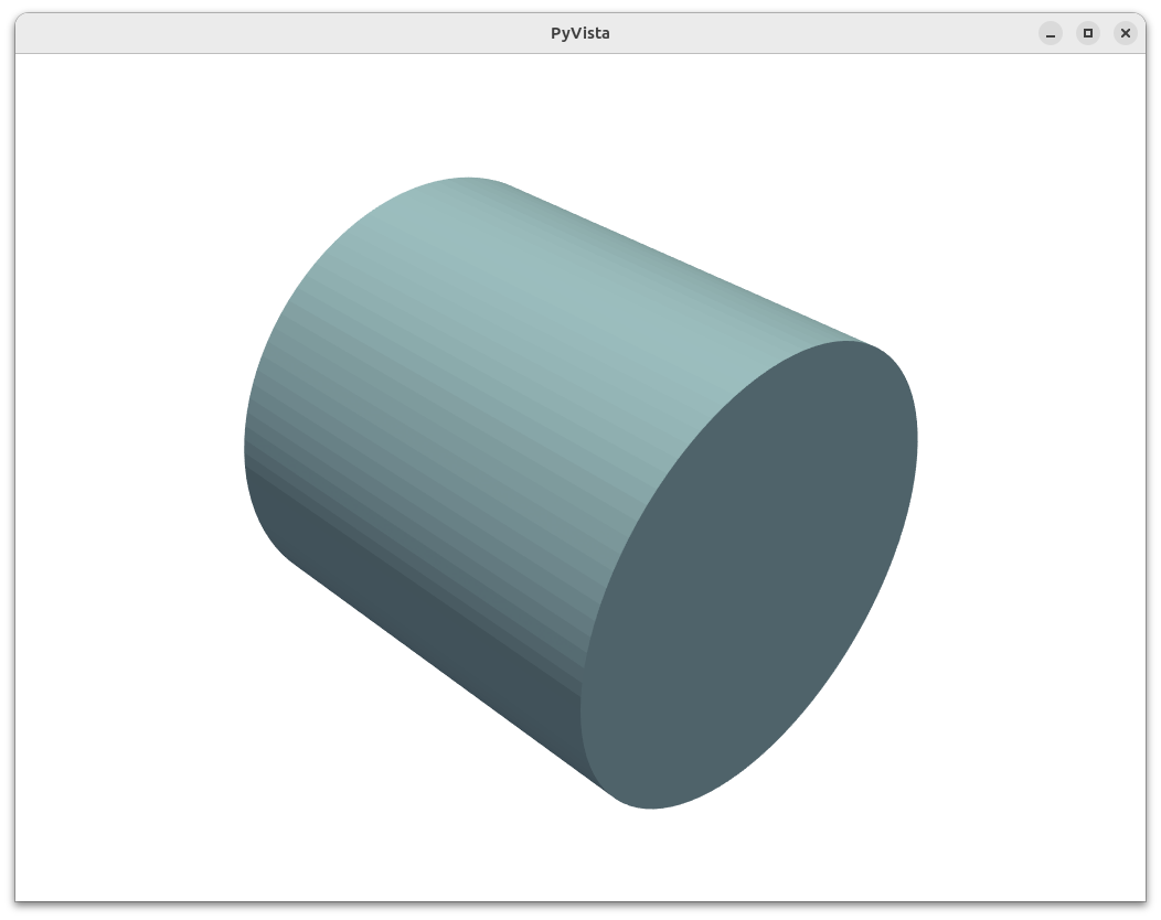 Get different result in these two cases for `pv.CylinderSource` · Issue ...
