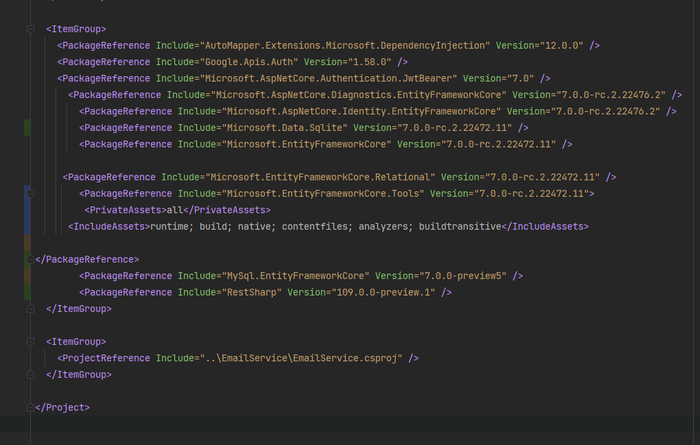 Dotnet Core7mysql Migrations Are Failing · Issue 29941 · Dotnetefcore · Github