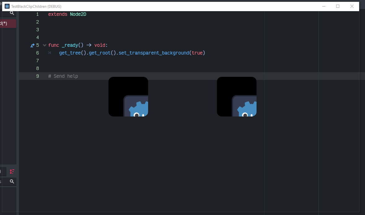 Clip children on transparent background/viewport draws black (Premult doesn't work) · Issue ...