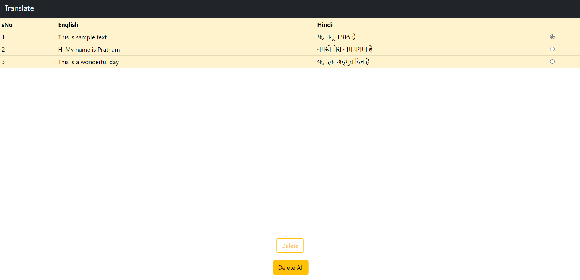 GitHub - pra1hamgupta-ops/Translate: Web app based on flask framework which helps you to ...