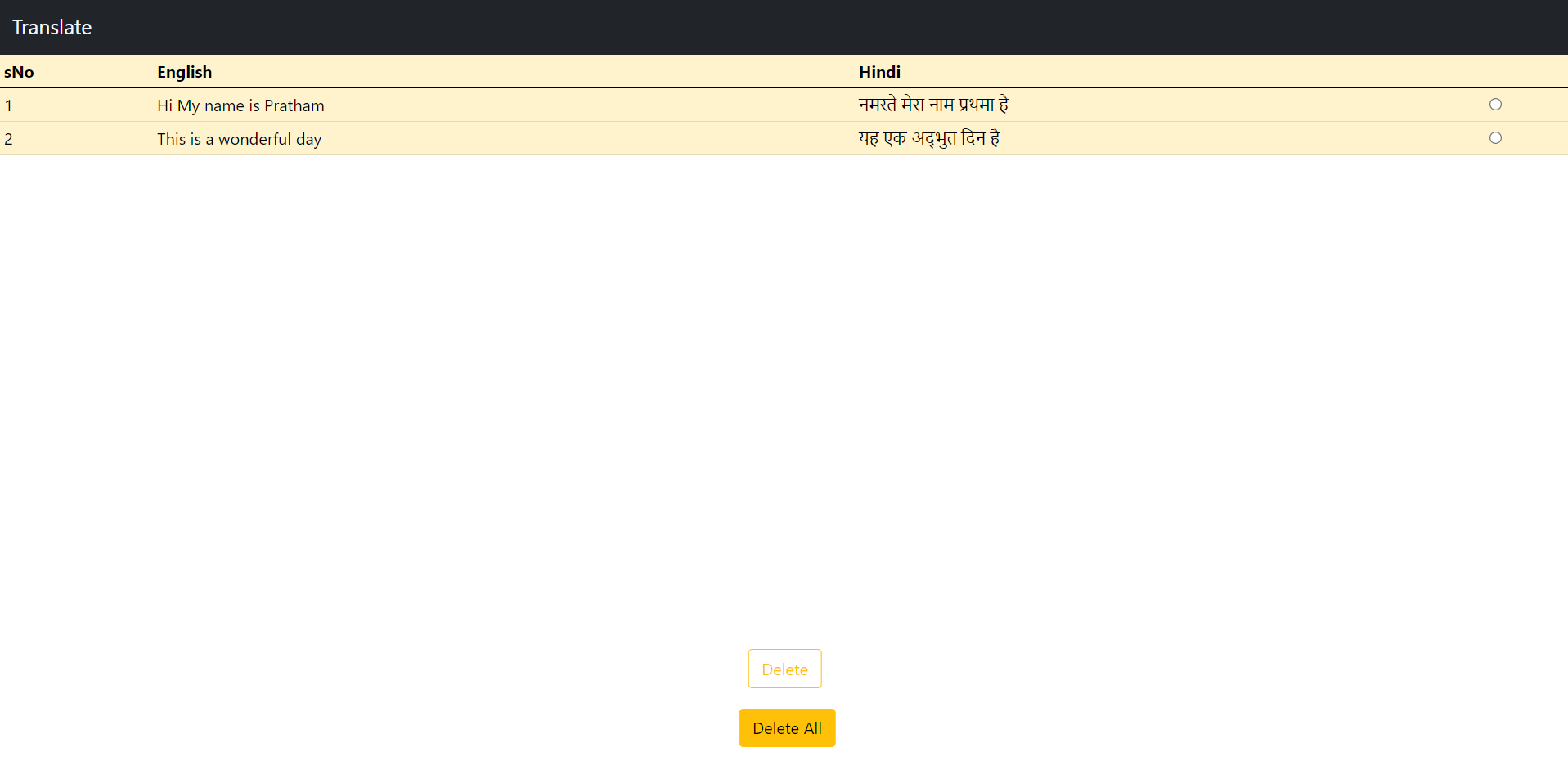 GitHub - pra1hamgupta-ops/Translate: Web app based on flask framework which helps you to ...