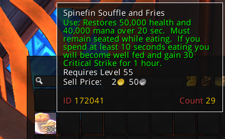 Consumables food stat increase · Issue #220 · seriallos/raidbots-issues · GitHub