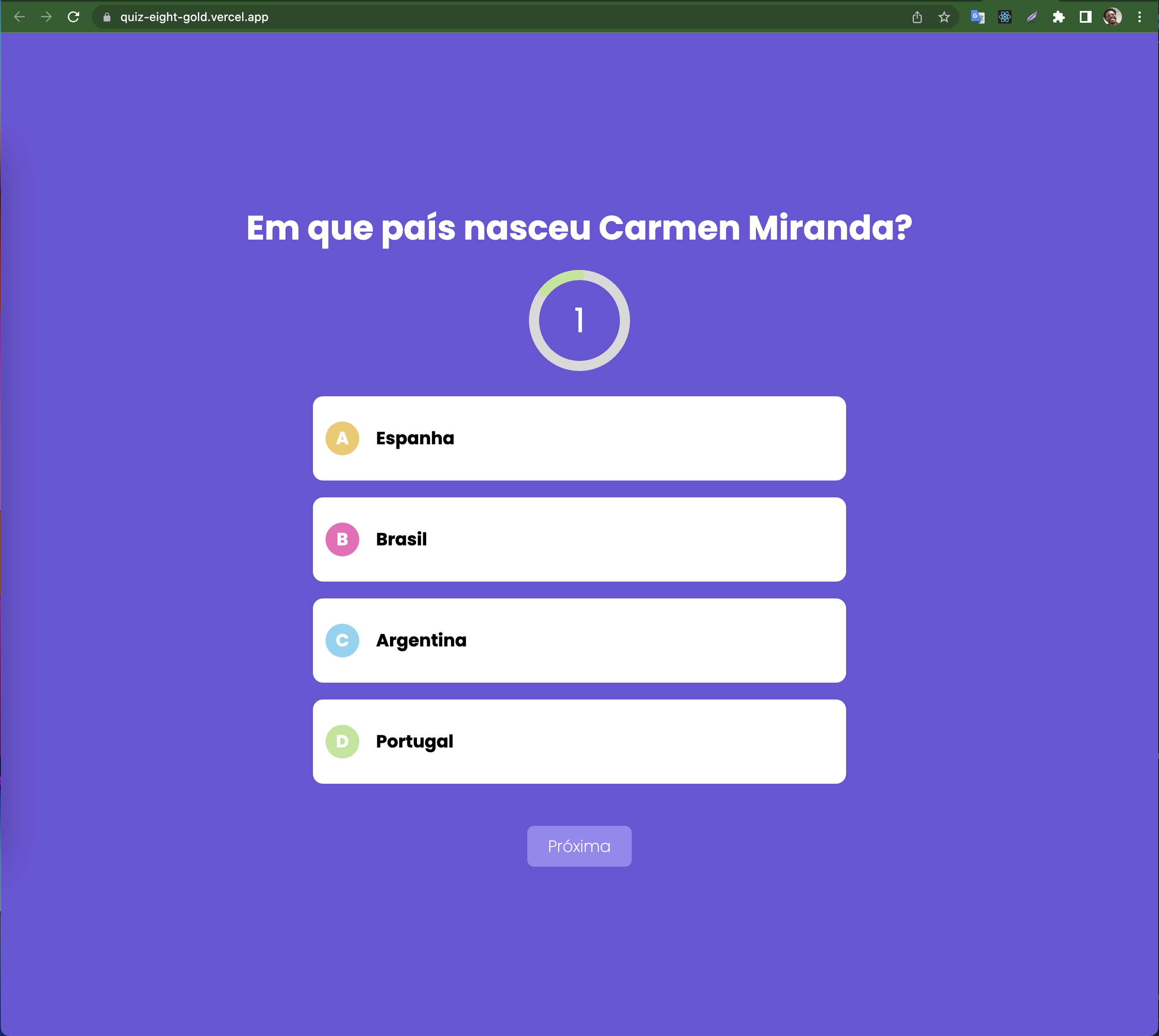 GitHub - Lazaro84-alv/quiz: Projeto Quiz desenvolvido no curso Next.js e React - Curso Completo ...