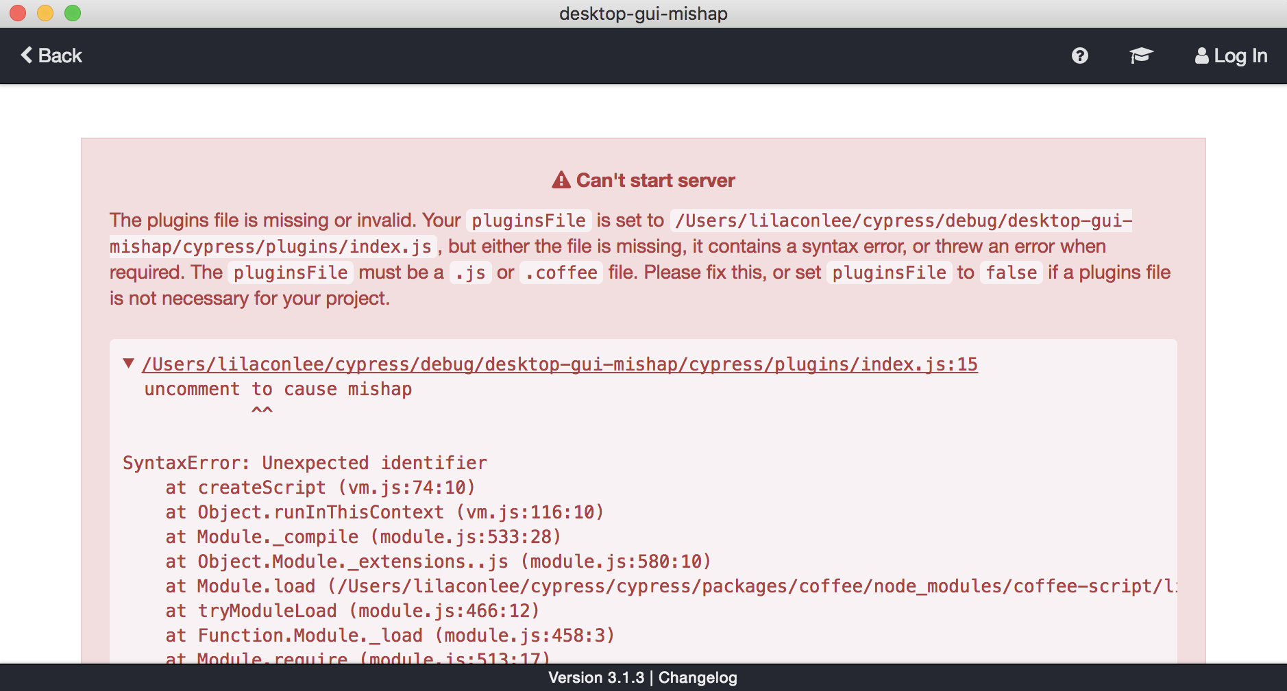 Proposal: Improve desktop-gui error messages · Issue #2955 · cypress-io ...