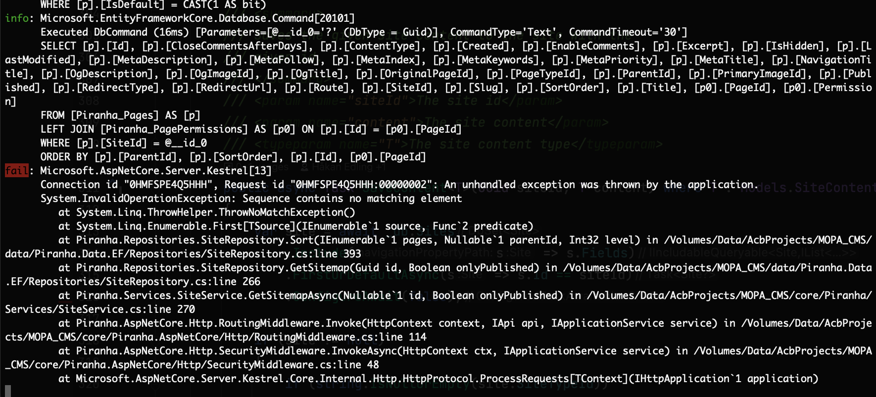 Manager page is getting 404 error · Issue #971 · PiranhaCMS/piranha.core · GitHub