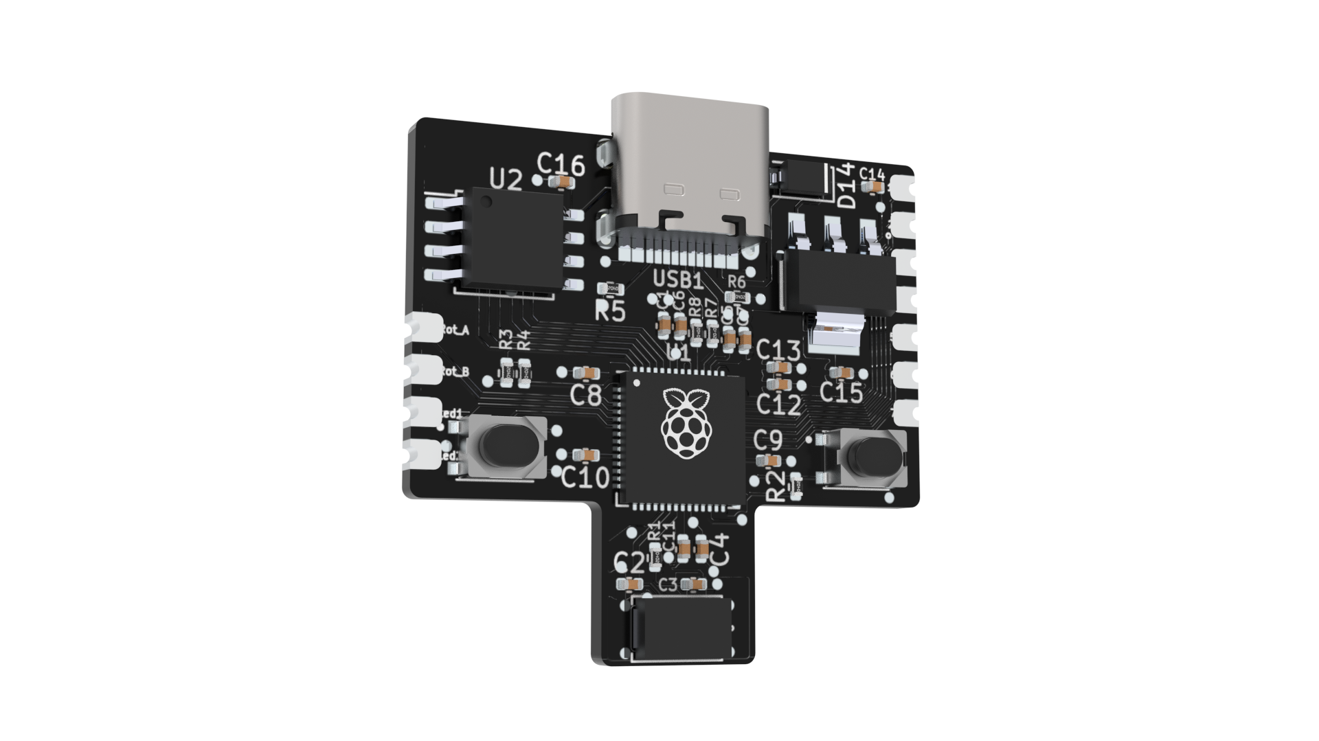 GitHub - nathanhborger/RP2040_Chip: All information containing the mini break-out board designed ...