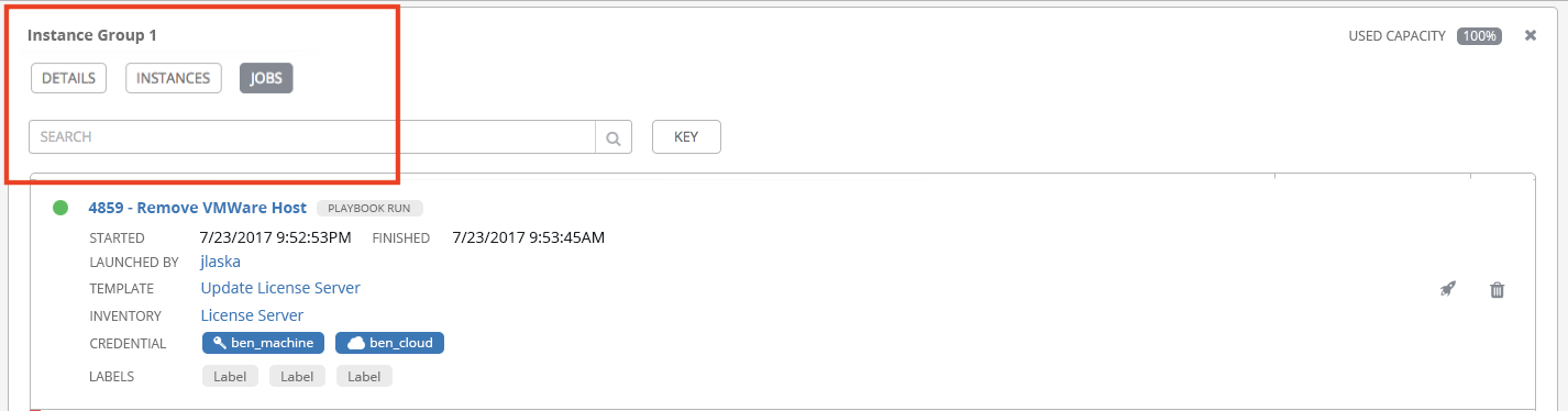 Missing Instance Group label · Issue #3886 · ansible/awx · GitHub