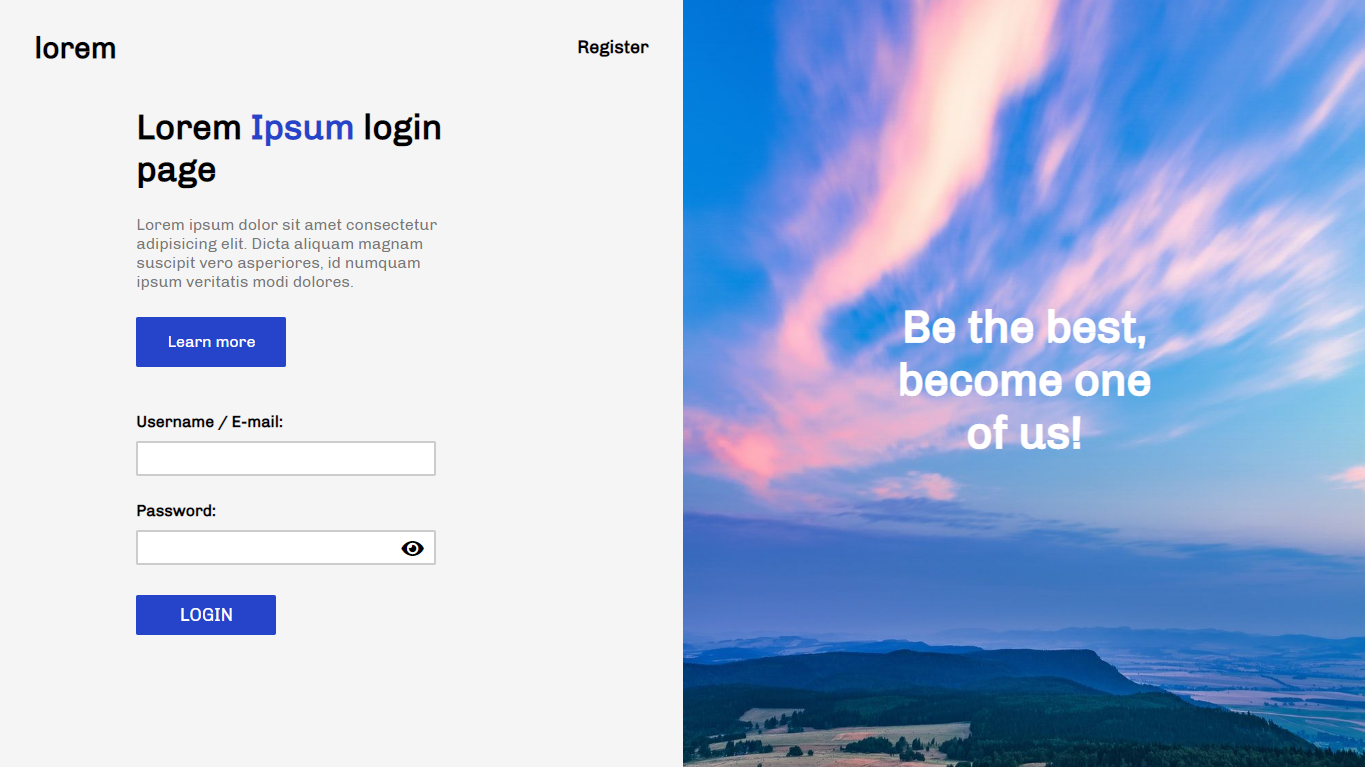 GitHub - Timoteoo/Classic-Login-Page: A classic login page that i've ...