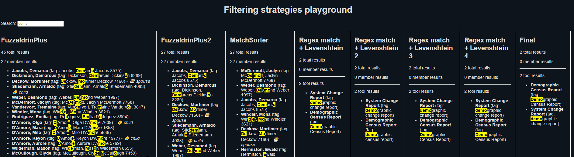 reyronald/filtering-strategies-playground - Codesandbox