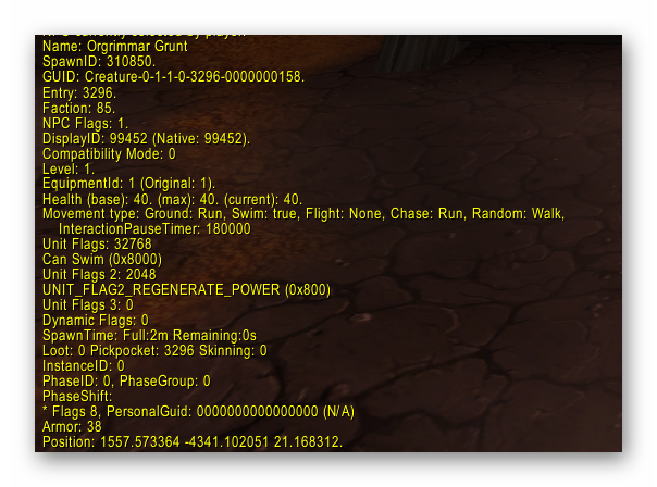 DB/Creature - Gossip menu in Orgrimmar for Orgrimmar Grunt does not ...