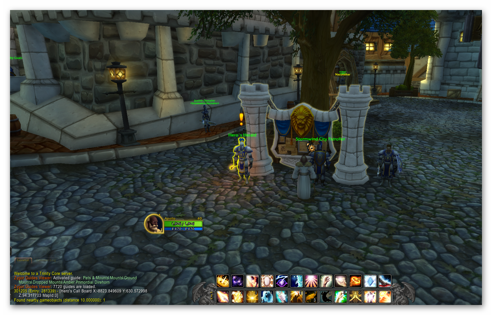 DB / Gameobject : Stormwind - Hero´s Call Board · Issue #28675 · TrinityCore/TrinityCore · GitHub