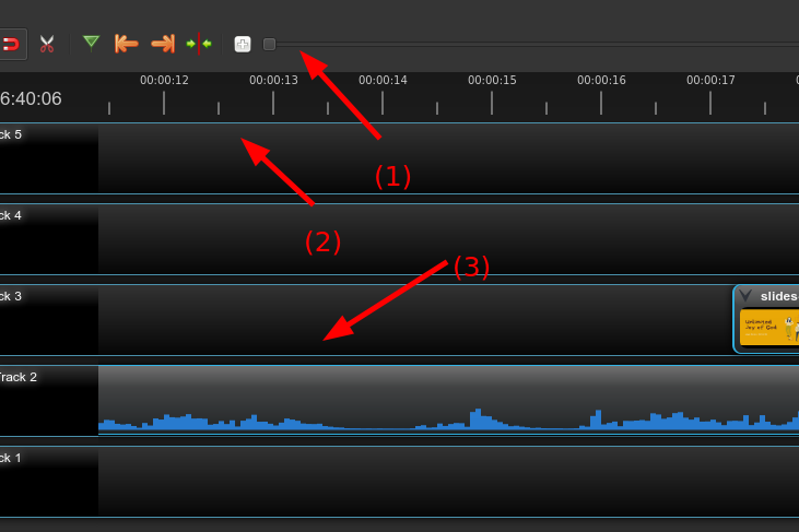 Waveform not showing in latter parts of a clip when zoomed in · Issue #3673 · OpenShot/openshot ...