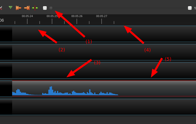 Waveform not showing in latter parts of a clip when zoomed in · Issue #3673 · OpenShot/openshot ...