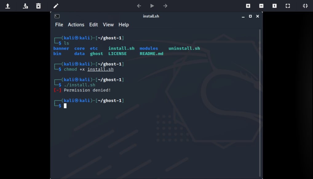 How i can work ghost tool · Issue #294 · EntySec/Ghost · GitHub