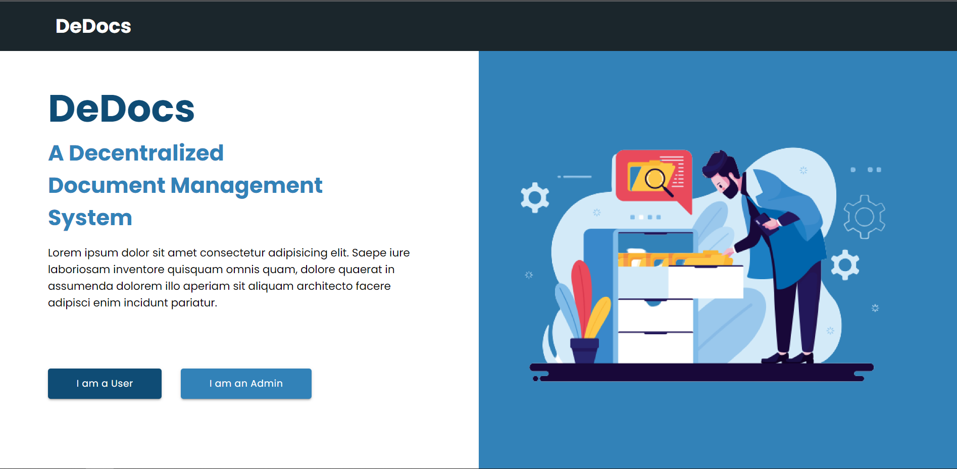 GitHub - kailash360/DeDocs: A decentralized document wallet that allows ...