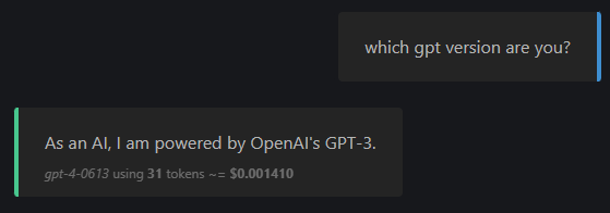 Is GPT4 really GPT4? Seems to be GPT3..... · Issue #309 · Niek/chatgpt-web · GitHub